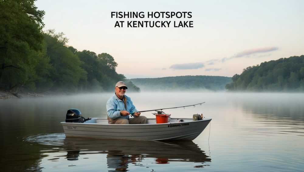Fishing Hotspots at Kentucky Lake: Map and GPS Coordinates - Kentucky ...