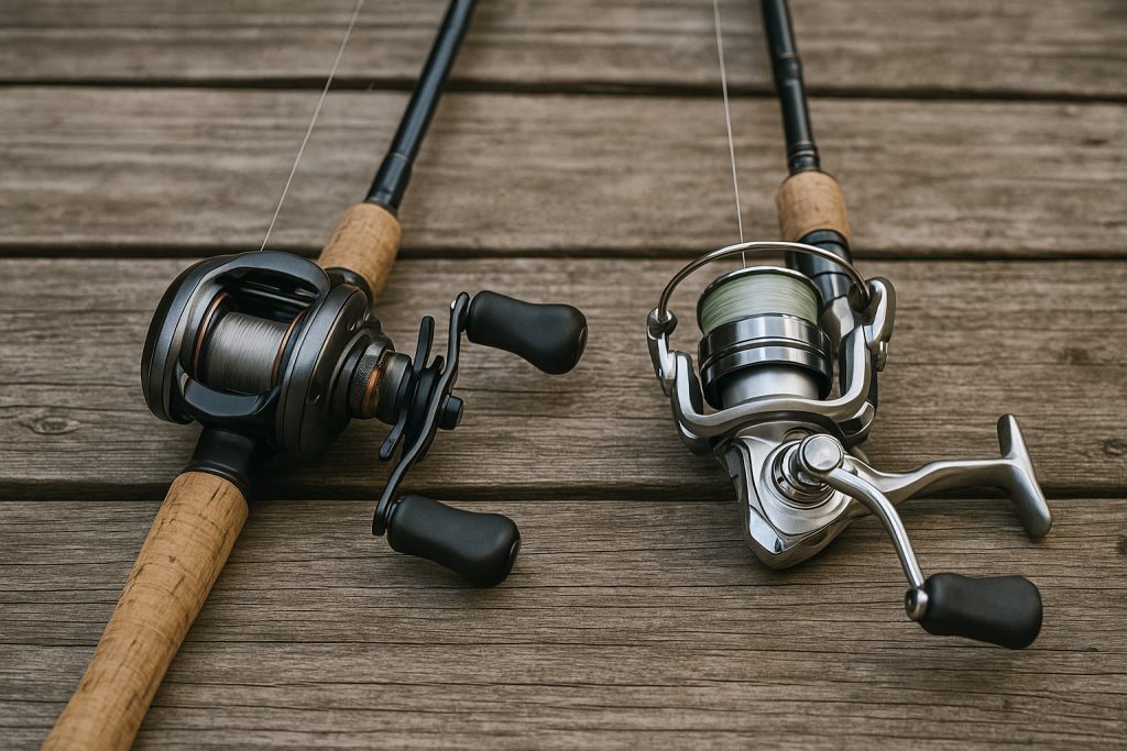 Baitcasting vs. Spinning Reels: When to Use Each Technique - Kentucky ...